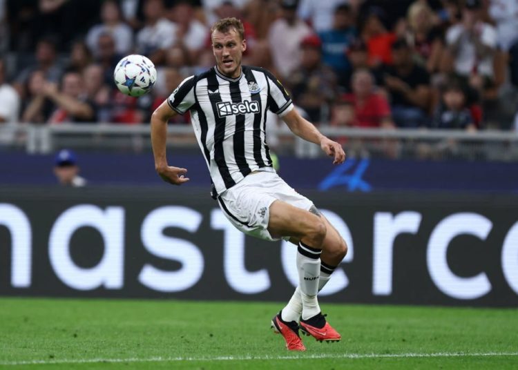 Newcastle's defender Dan Burn admits Milan deserved to win at the San ...