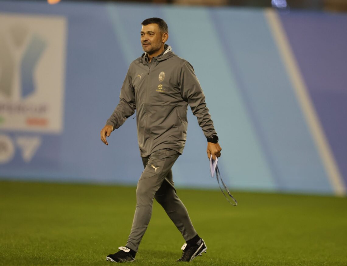 Conceição reveals why he was "a little angry" with the players at half ...