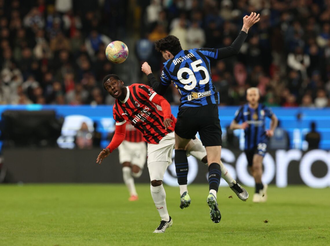 Official lineups | Milan vs Inter; Kyle Walker starts