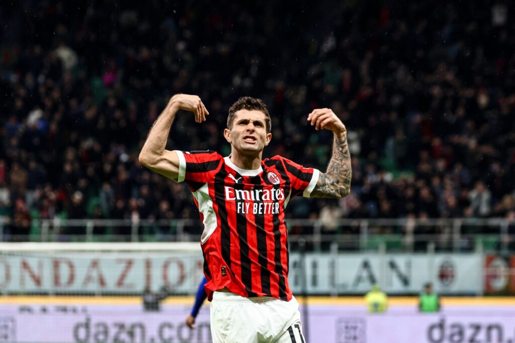 AC Milan’s American Forward Christian Pulisic Nominated for EA FC Serie ...