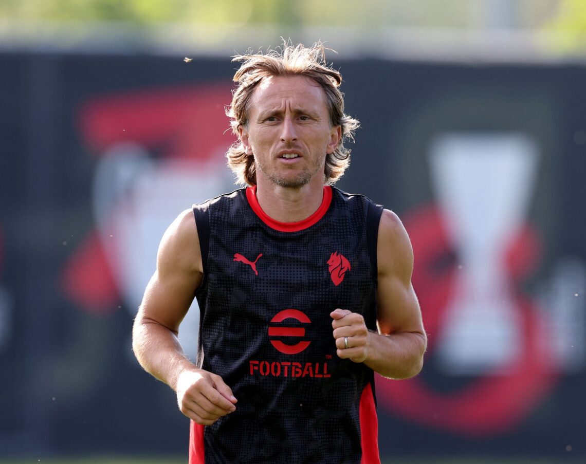 Modric: "I hope to win trophies with Milan... I still have football dreams"
