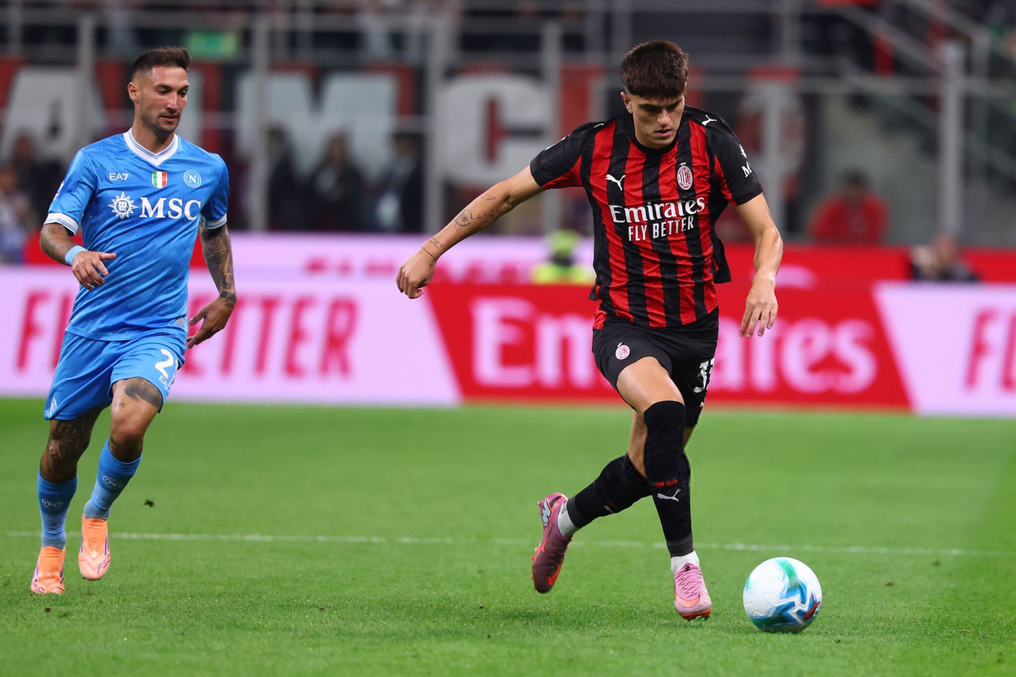 Bartesaghi ready to replace Estupinan in Milan's lineup vs Juventus