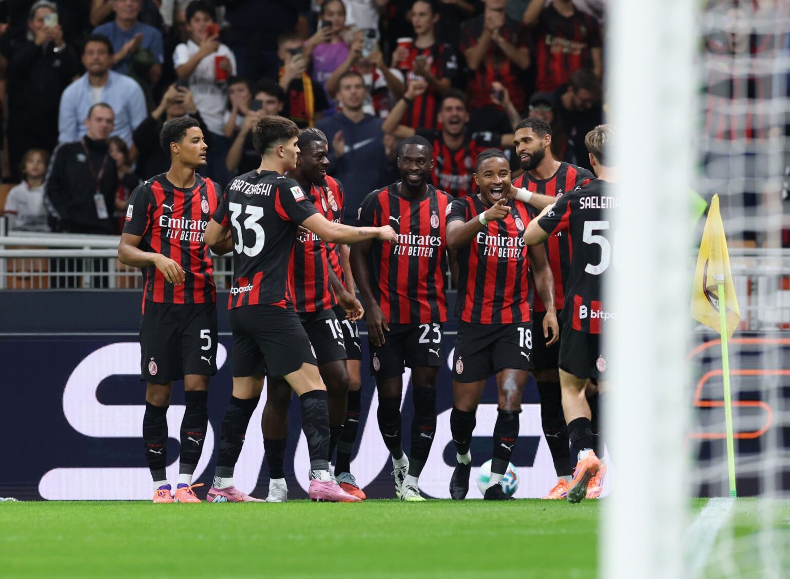 Nkunku tops Gazzetta ratings as Milan ease past Lecce in Coppa Italia