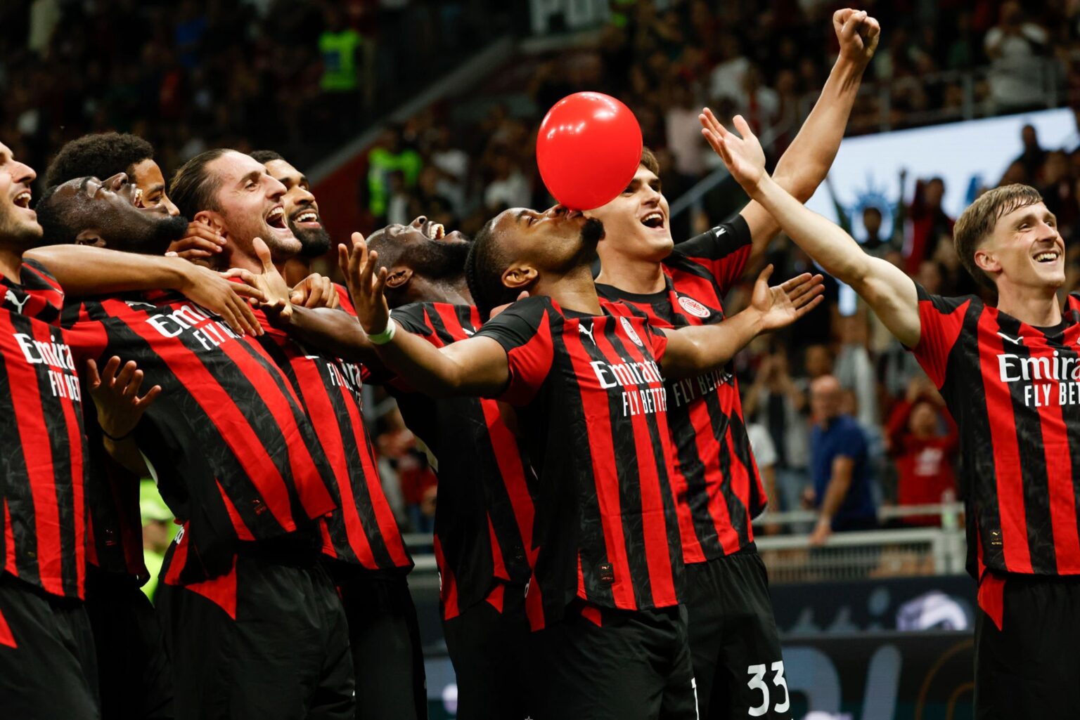 Milan's Nkunku on his trademark celebration: "I was waiting to use the ...