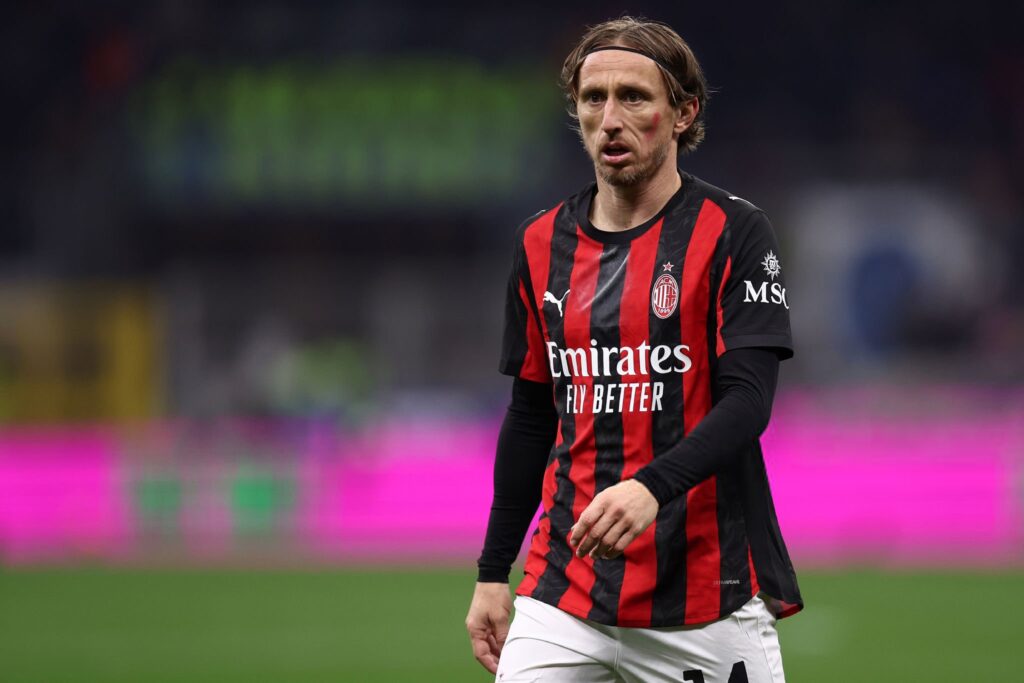 Modric: "I am happy at Milan. The club is very close to Real Madrid in ...