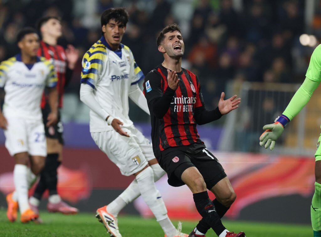 Milan squander two-goal lead as Parma fight back for 2-2 draw at the ...