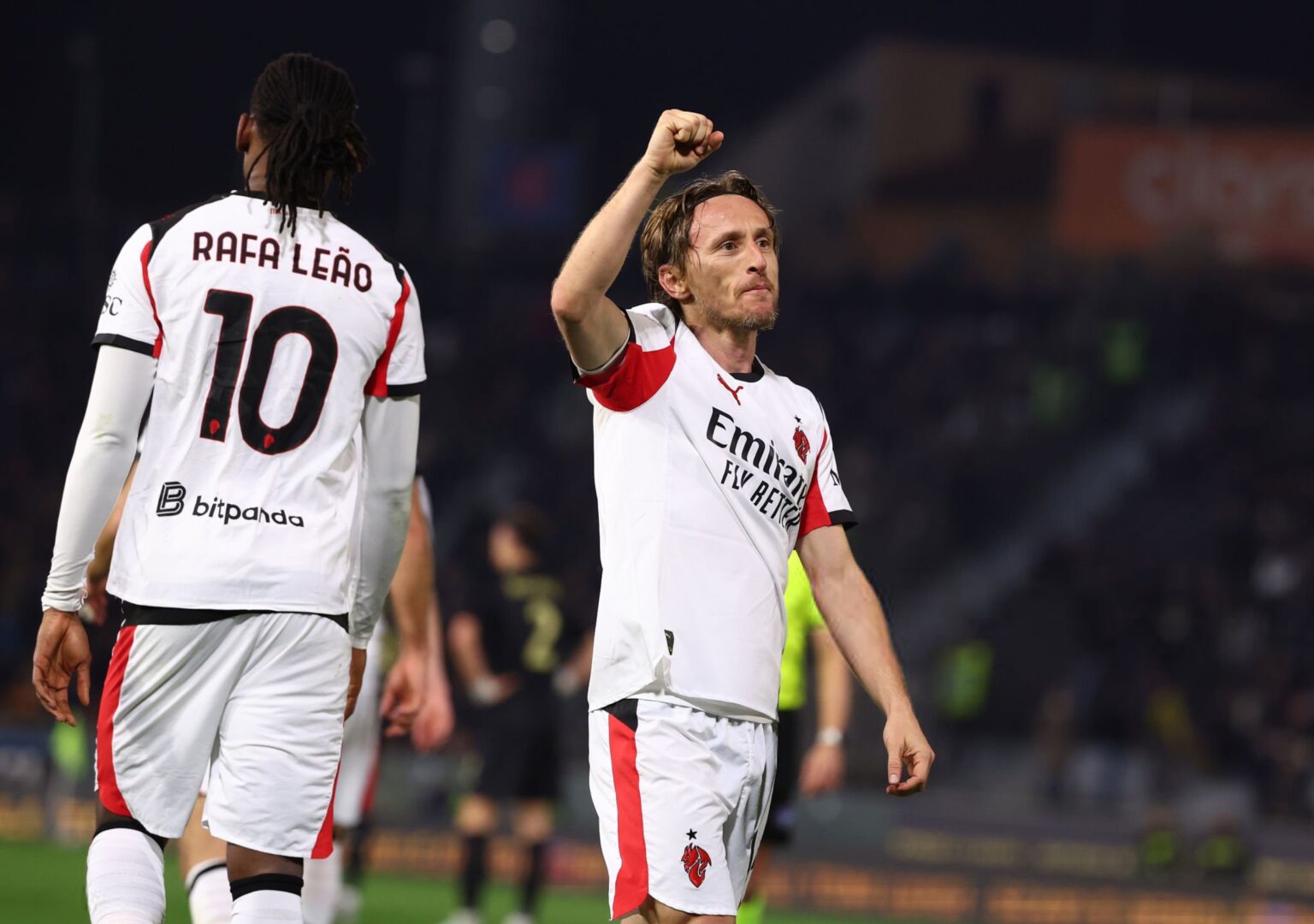 Luka Modrić proves once again why he remains a key reference for AC Milan