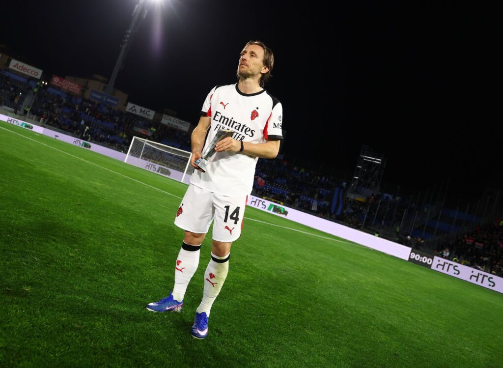 Luka Modrić proves once again why he remains a key reference for AC Milan